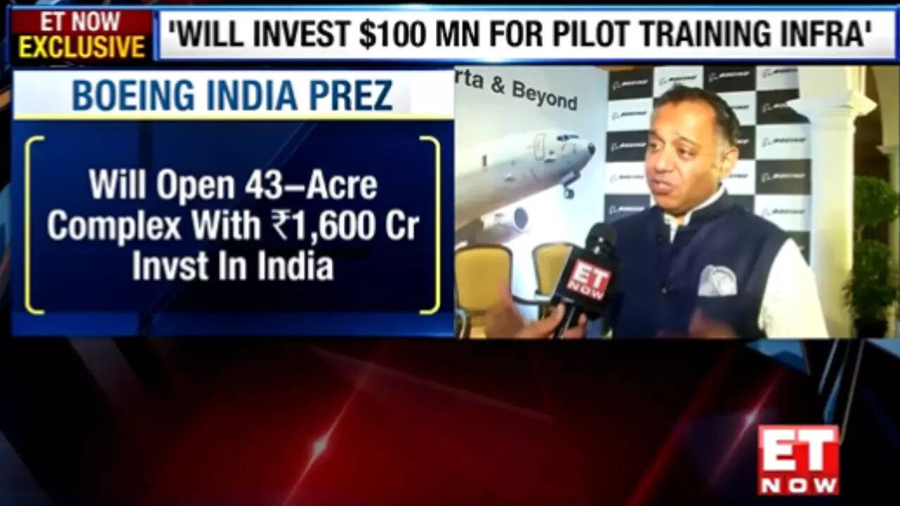 Aviation boost! Boeing to invest $100 million for infra development, train pilots | Boeing India ...