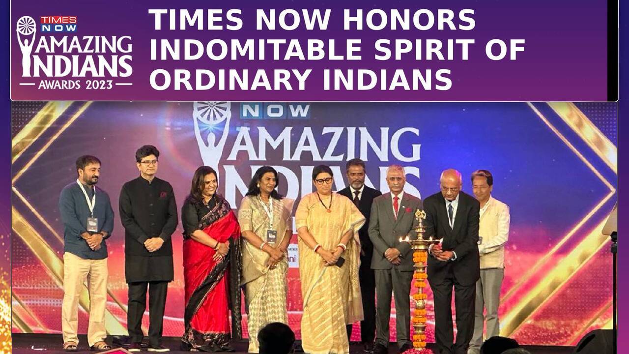 Amazing Indians Awards 2023 | Common By Appearance, Uncommon By Deeds ...