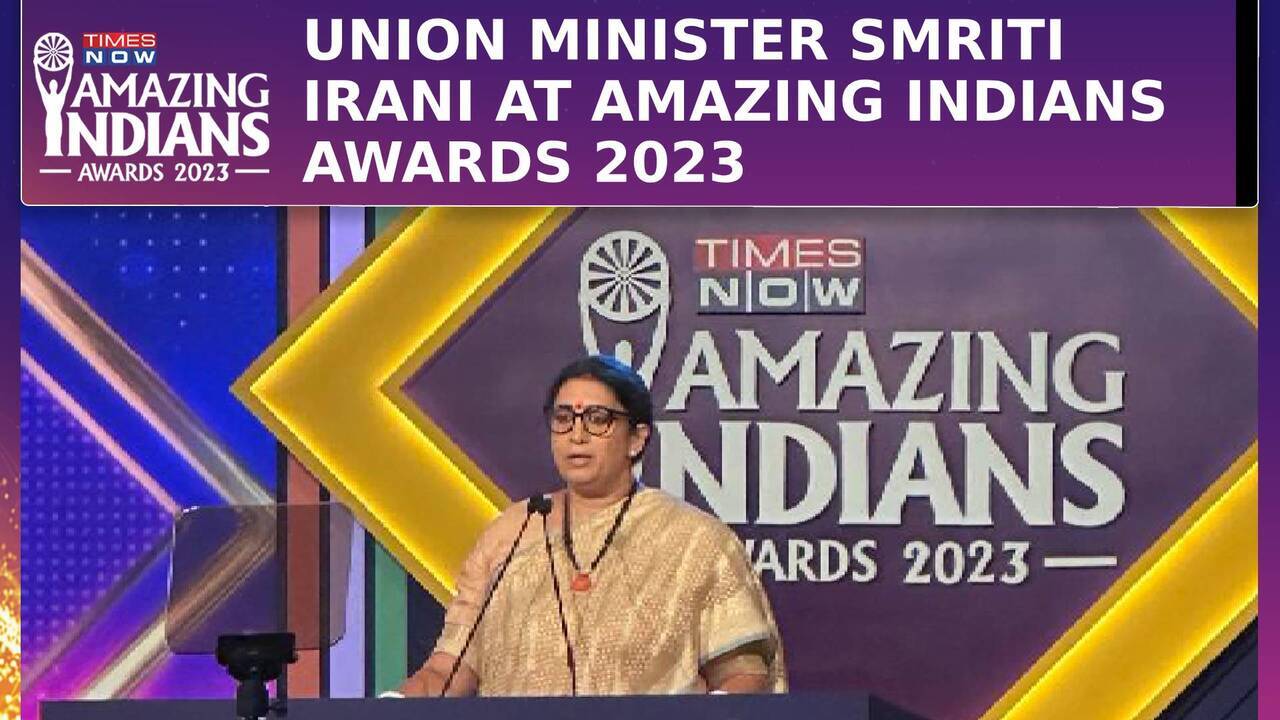 Union Minister Smriti Irani Speaks On Achievement Of ISRO At Amazing ...