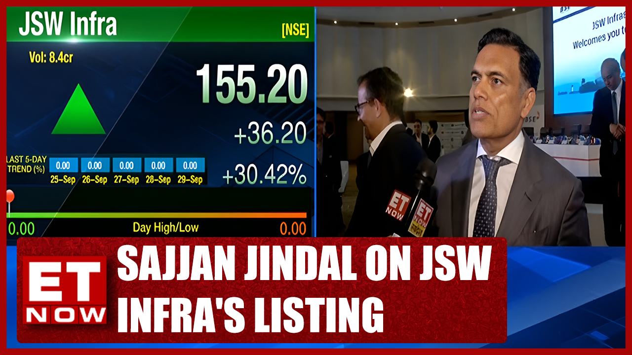 JSW Group Chairman And MD Sajjan Jindal On JSW Infra's Listing | ET Now ...