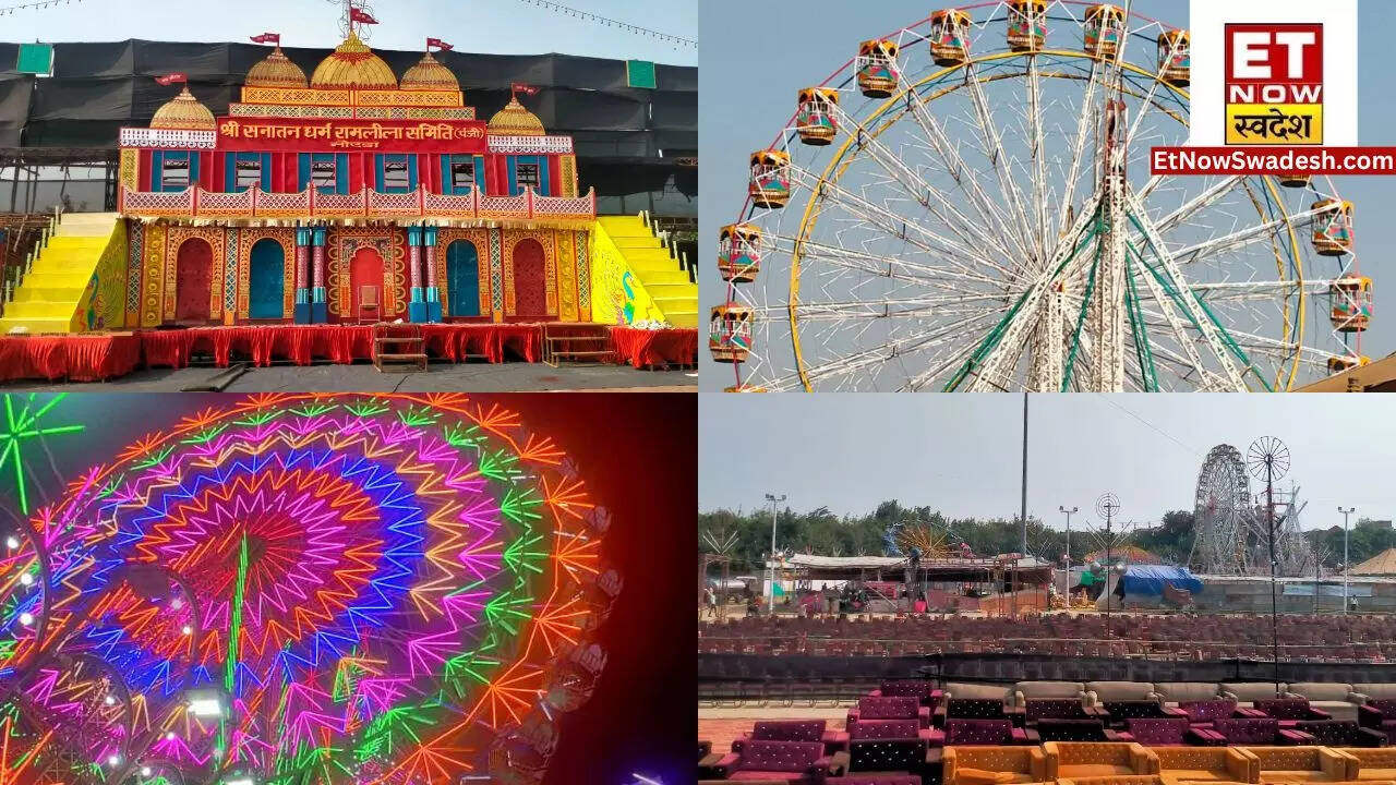 Noida Stadium Ramlila 2023 Ramlila Mela Noida Stadium | न्यूज News, ET Now