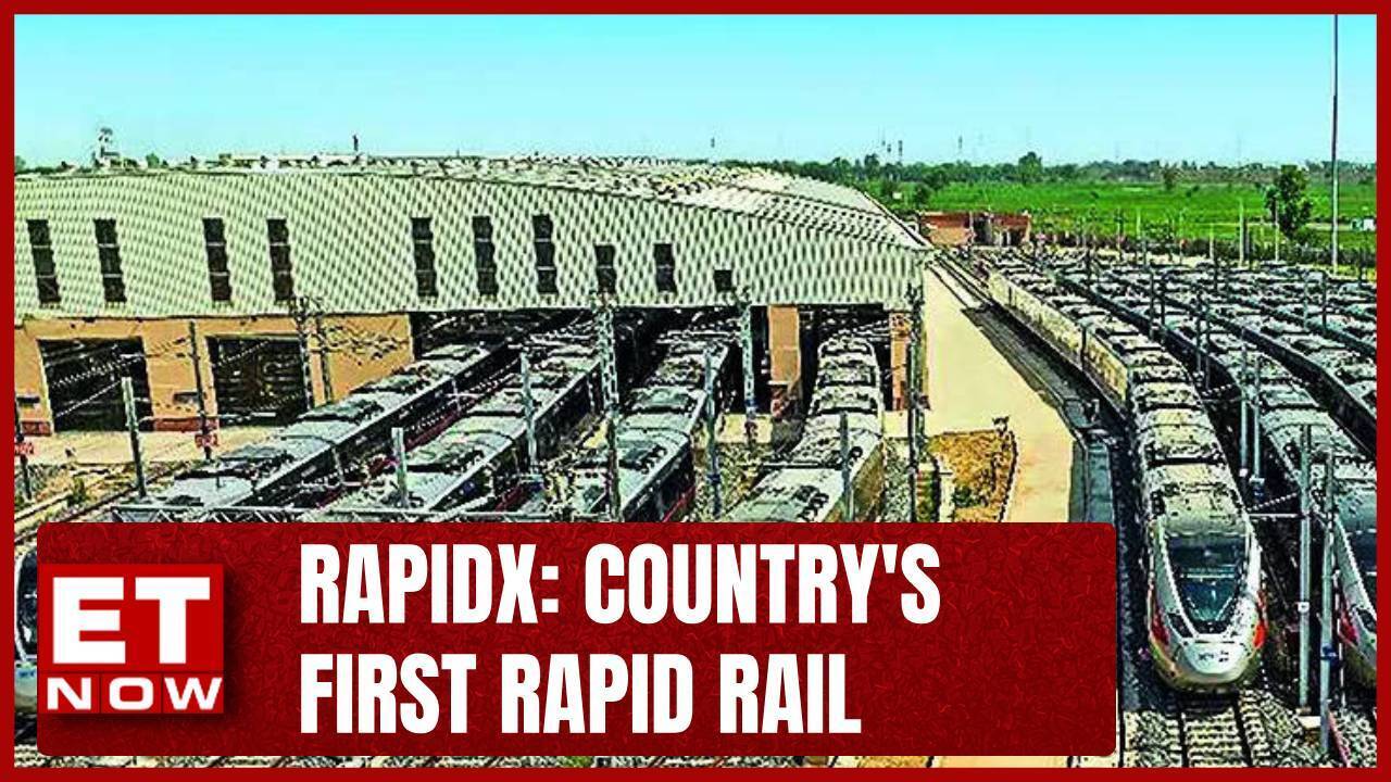 RapidX: Watch Visuals Of Country's First Rapid Rail On ET Now | Shows ...