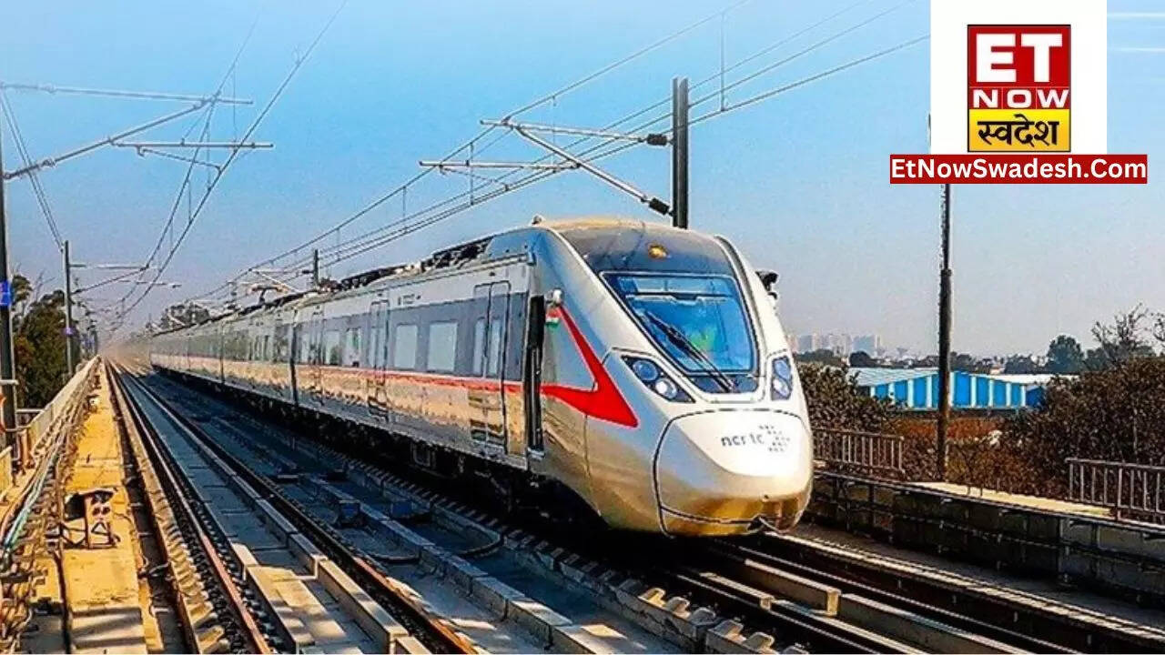 Ghaziabad-Meerut RRTS Corridor: RapidX Train Route और किराया - किया PM ...