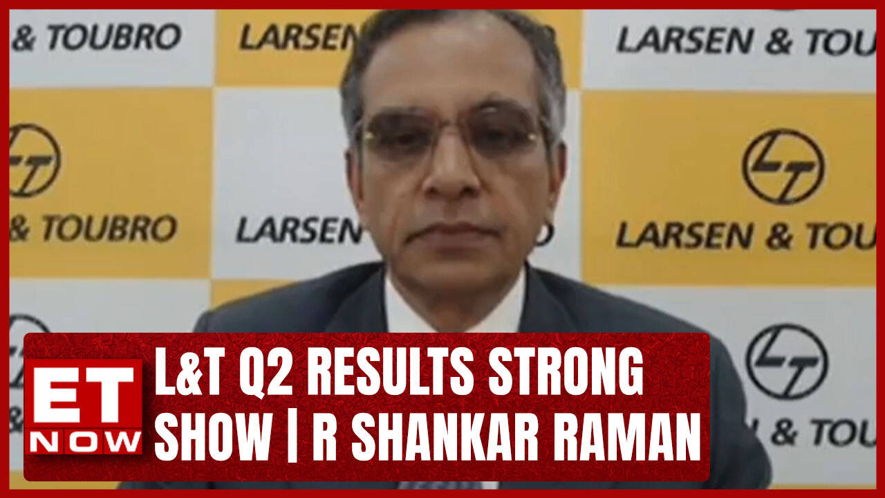 L&T Q2 Results Strong Show; PAT Beats Street Estimates | R Shankar ...
