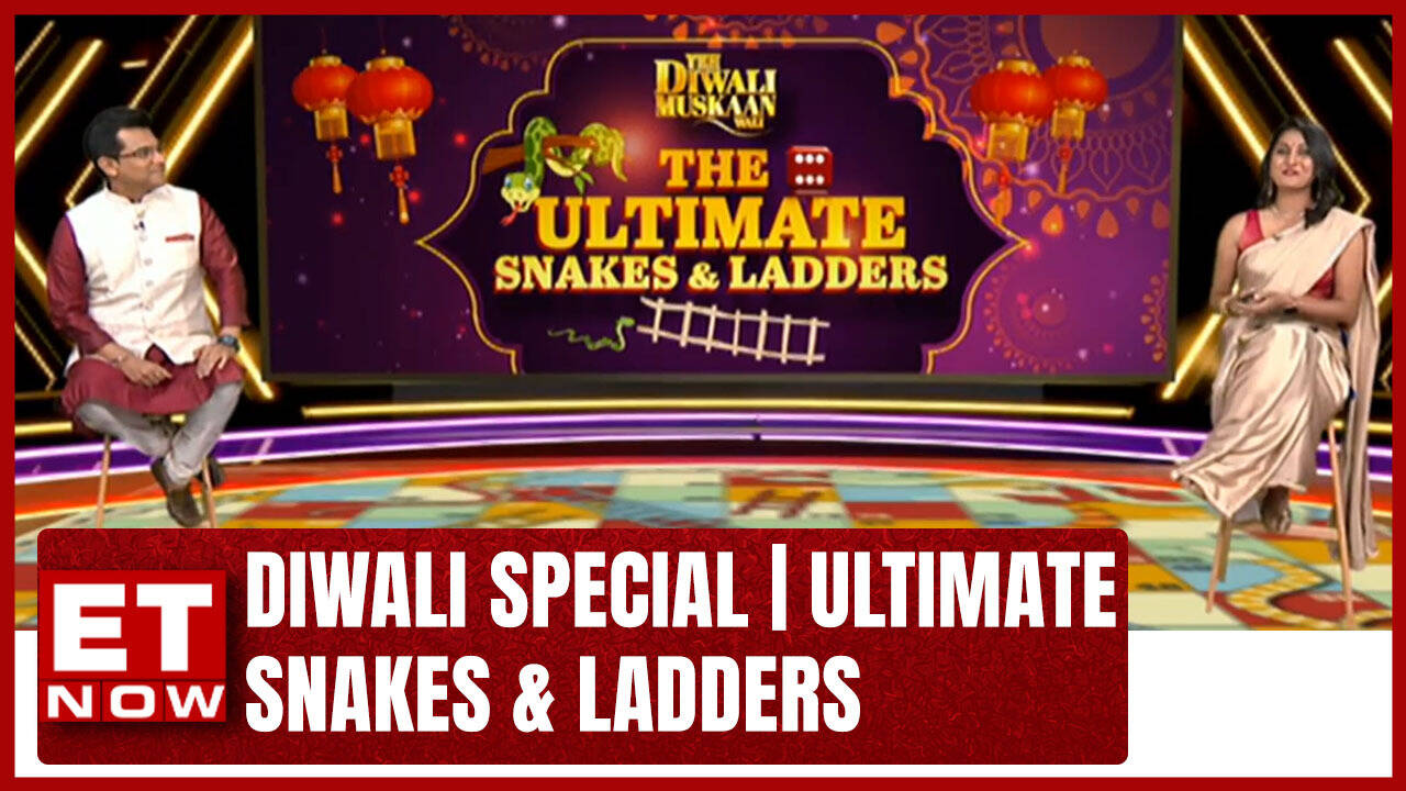 Diwali Special On ET Now | The Ultimate Snakes & Ladders Of Samvat 2079 ...