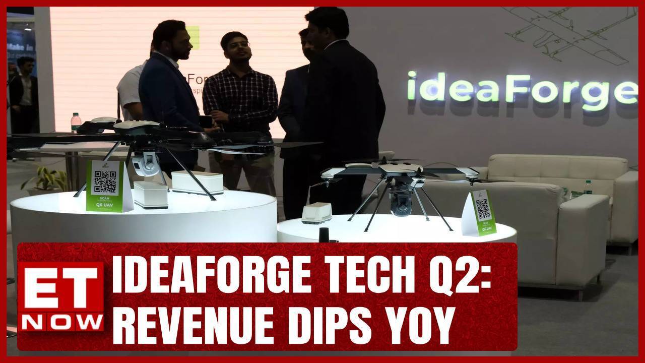 Ideaforge Tech Q2: Revenue Dips YoY | How Is Delivery Pipeline Shaping ...