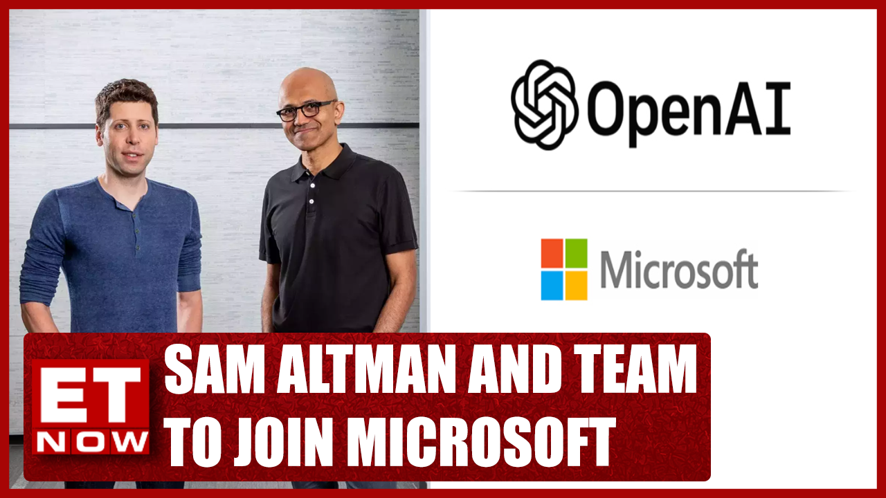 Microsoft Ropes In 'Poster Boy' Sam Altman | Why Nadella Rolled Red ...