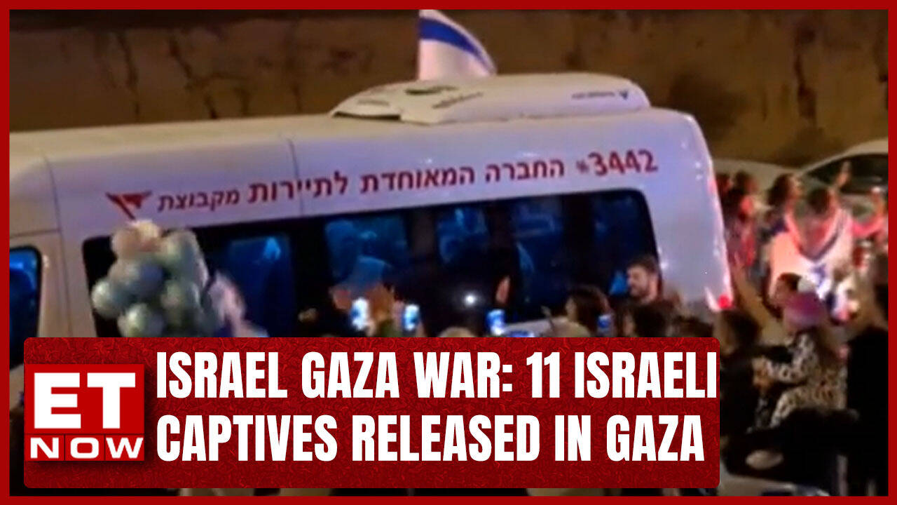 Israel Gaza War: 11 Israeli Captives Released In Gaza | Truce Deal ...