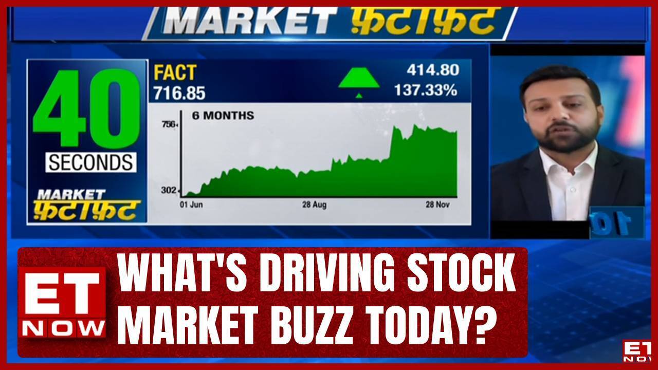 What's Driving The Stock Market Buzz Today? | Market Fatafat With Osho ...