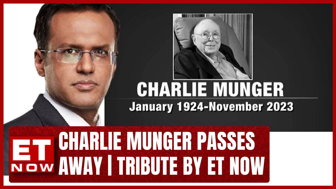 Warren Buffett's Close Aide In Berkshire, Charlie Munger Passes Away At ...
