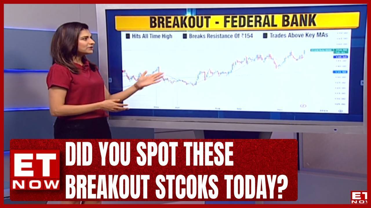 Did You Spot These Breakout Stcoks Today? | Stock Market | ET Now ...