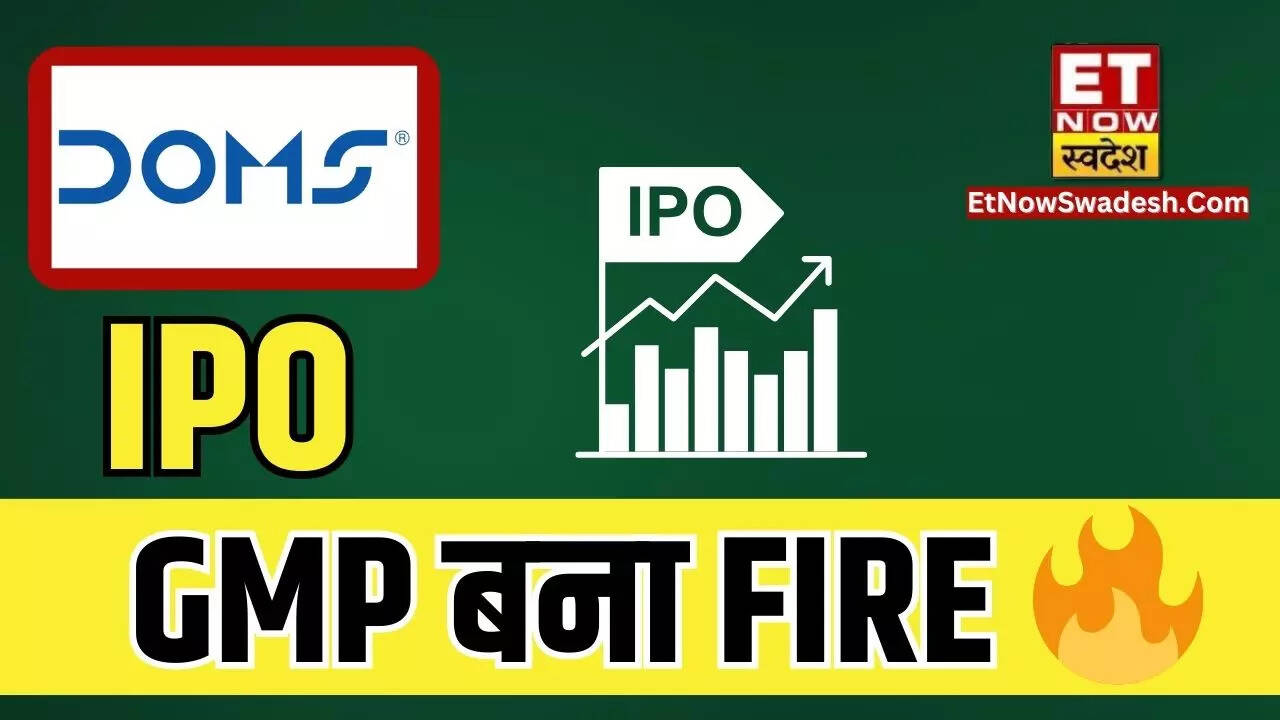 doms industries ipo gmp today subscription status price band allotment ...