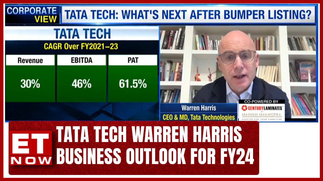 Tata Tech Warren Harris On Company After Spectacular Listing & Business ...