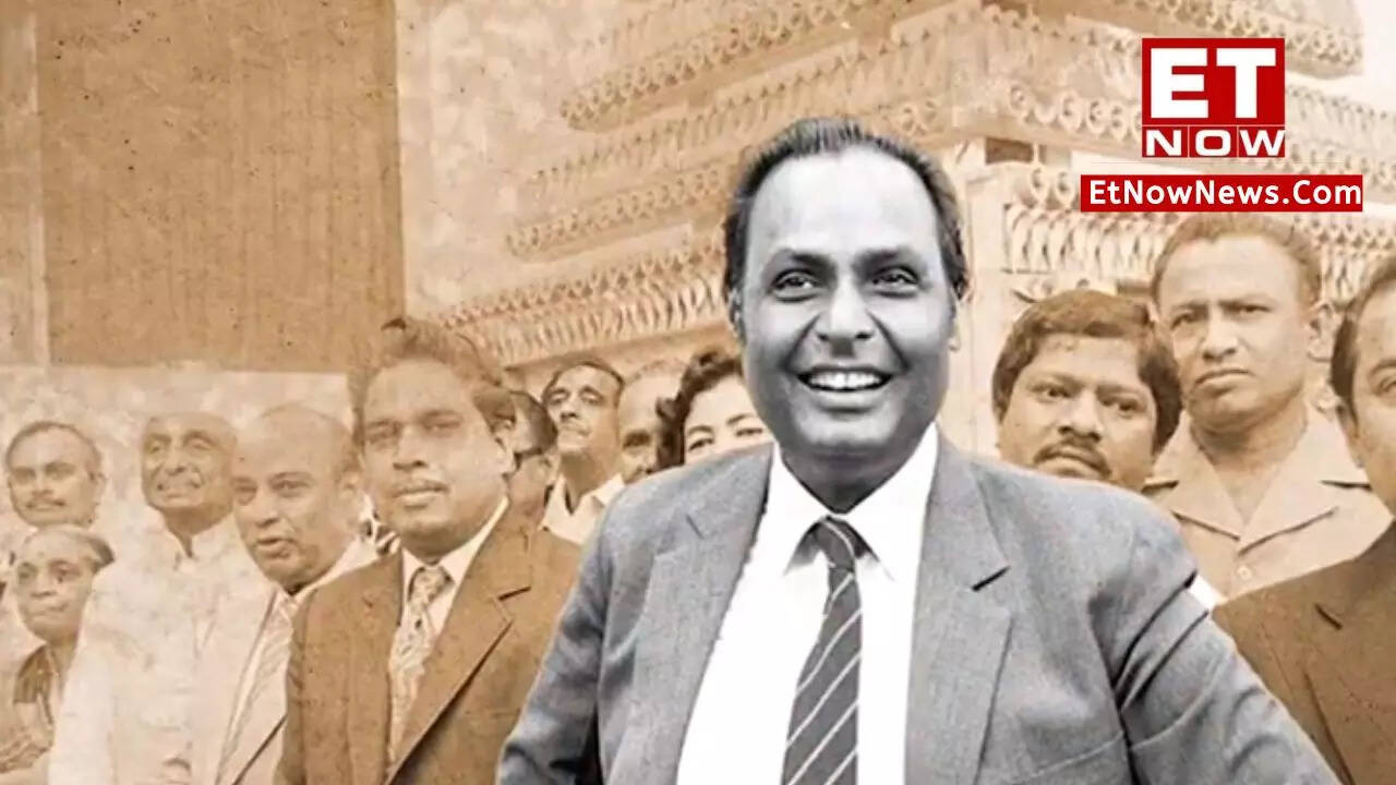 Dhirubhai Ambani's 91st birth anniversary: 'Father of India's capital ...