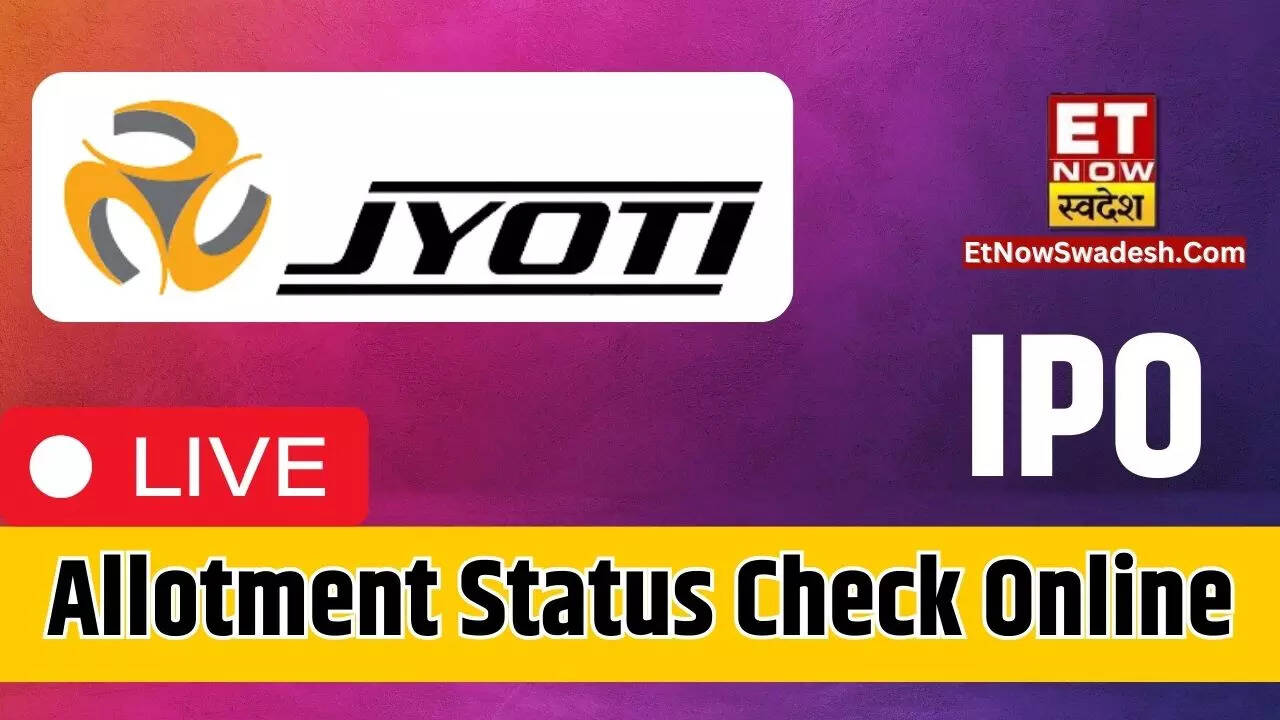Jyoti CNC Automation IPO Allotment Status Check Online - Link Intime, BSE पर ऐसे चेक करें ...