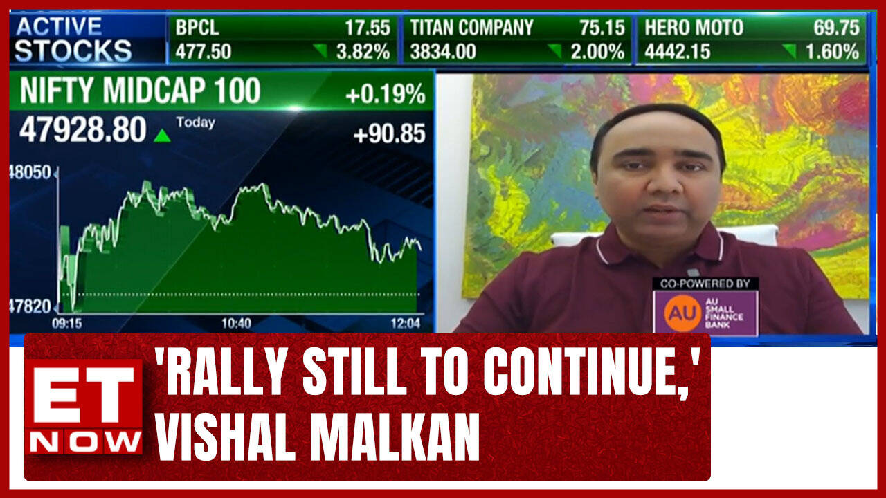 'Good Sign Rally Still To Continue,' Listen What Vishal Malkan Of malkansview.com Says On Nifty ...