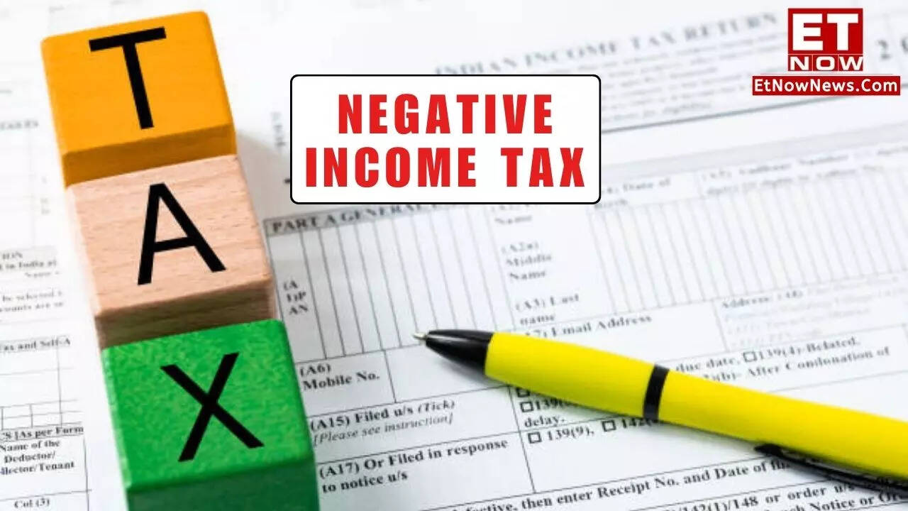 Income Tax: What is negative income tax? Explained | Income Tax News ...