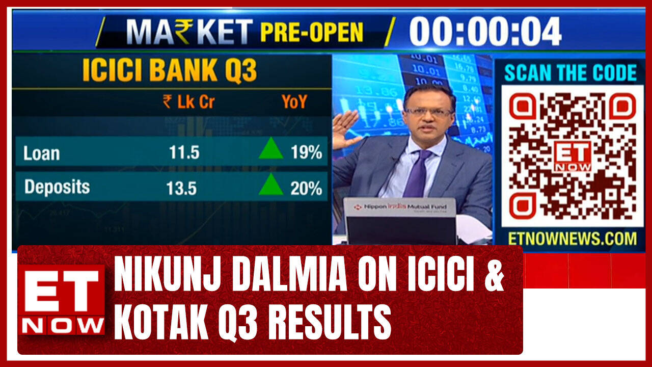 'Stock May Outperform,' Nikunj Dalmia On ICICI Q3 Results & Kotak ... 'Stock May Outperform,' Nikunj Dalmia On ICICI Q3 Results & Kotak ...