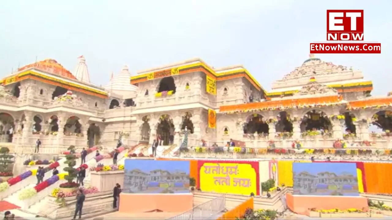 Ayodhya Ram Mandir: Consecration event attended by around 92 state guests from 50 countries ...