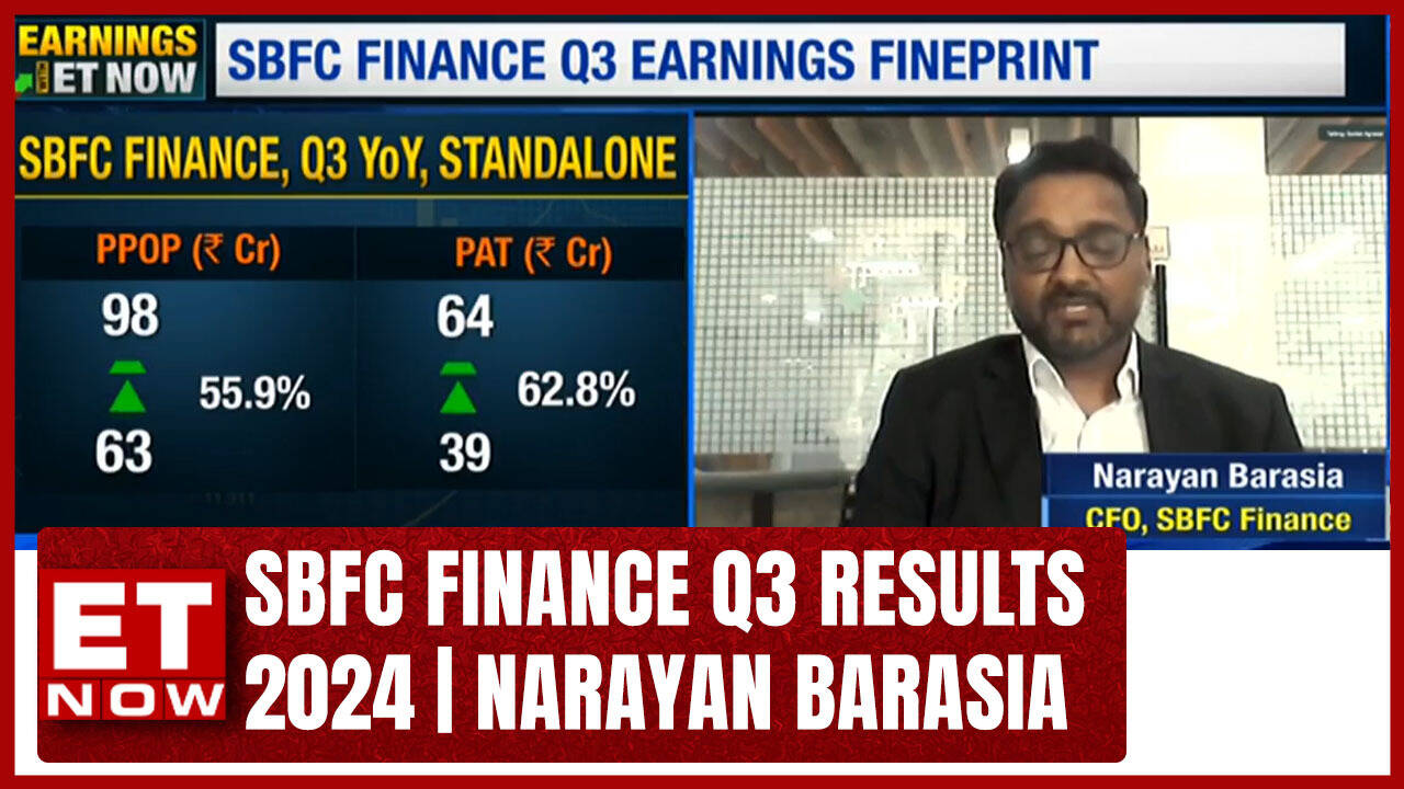 SBFC Finance Q3 Results 2024: Know More On Earnings Fineprint | Narayan ...