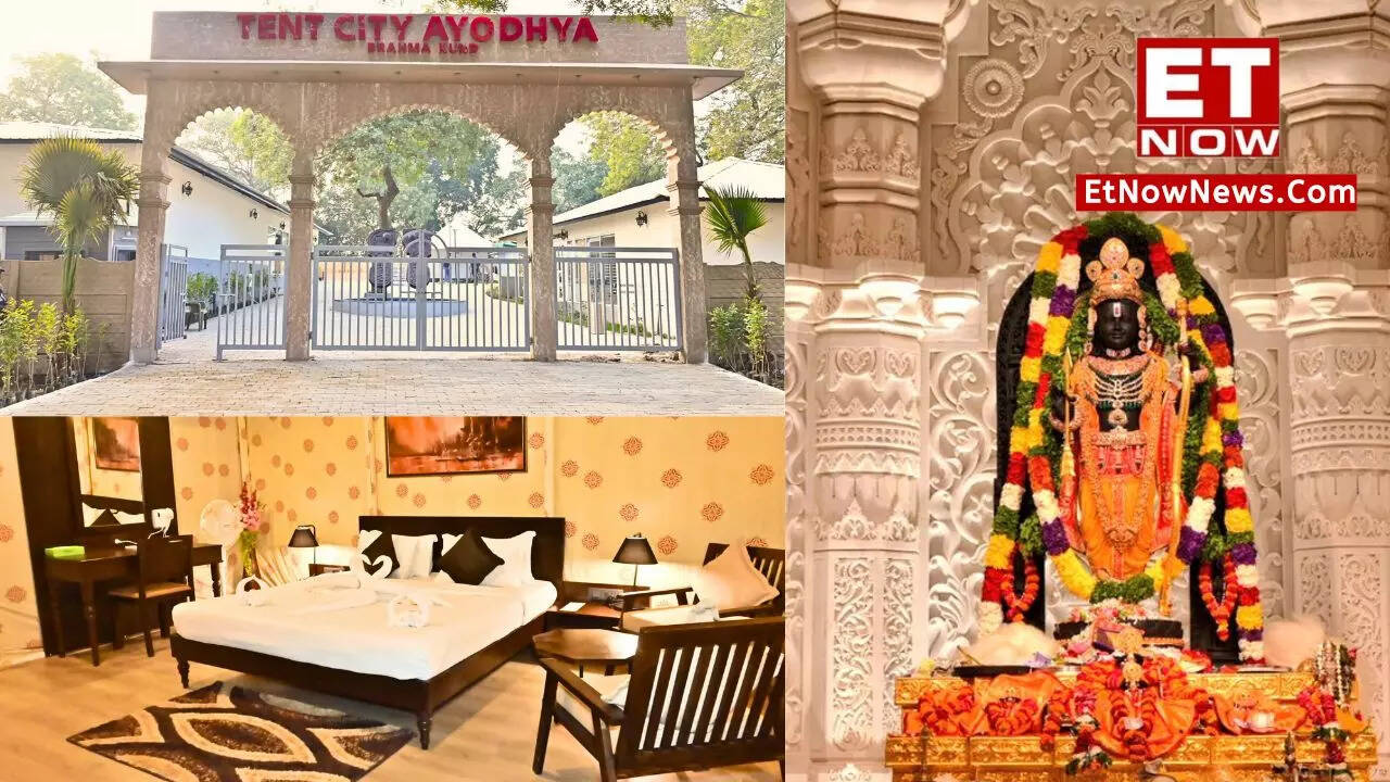 Ram Mandir Ayodhya: Yogi govt's Tent City Project nears completion - Details Inside ...