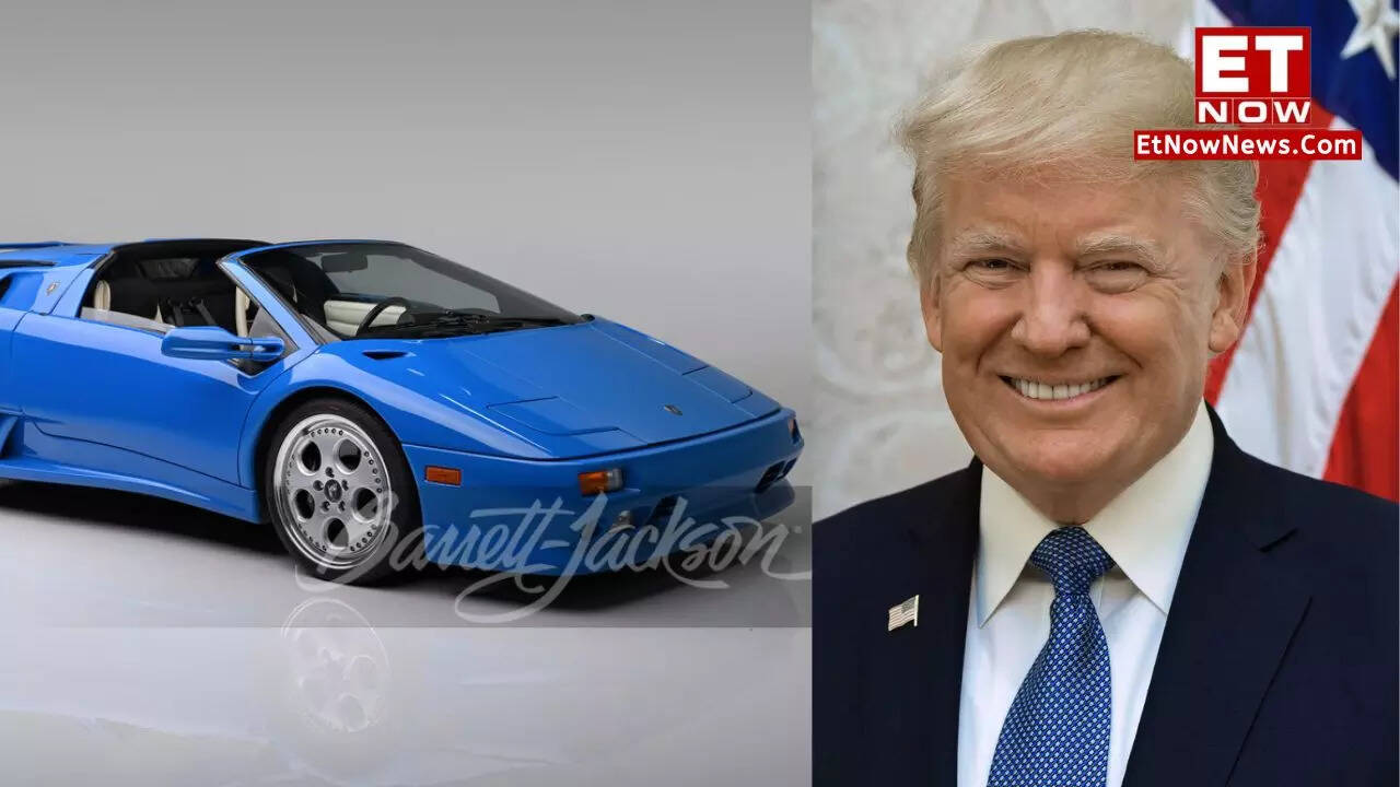 Whopping! Donald Trump’s Lamborghini Diablo VT sold at record-breaking ...