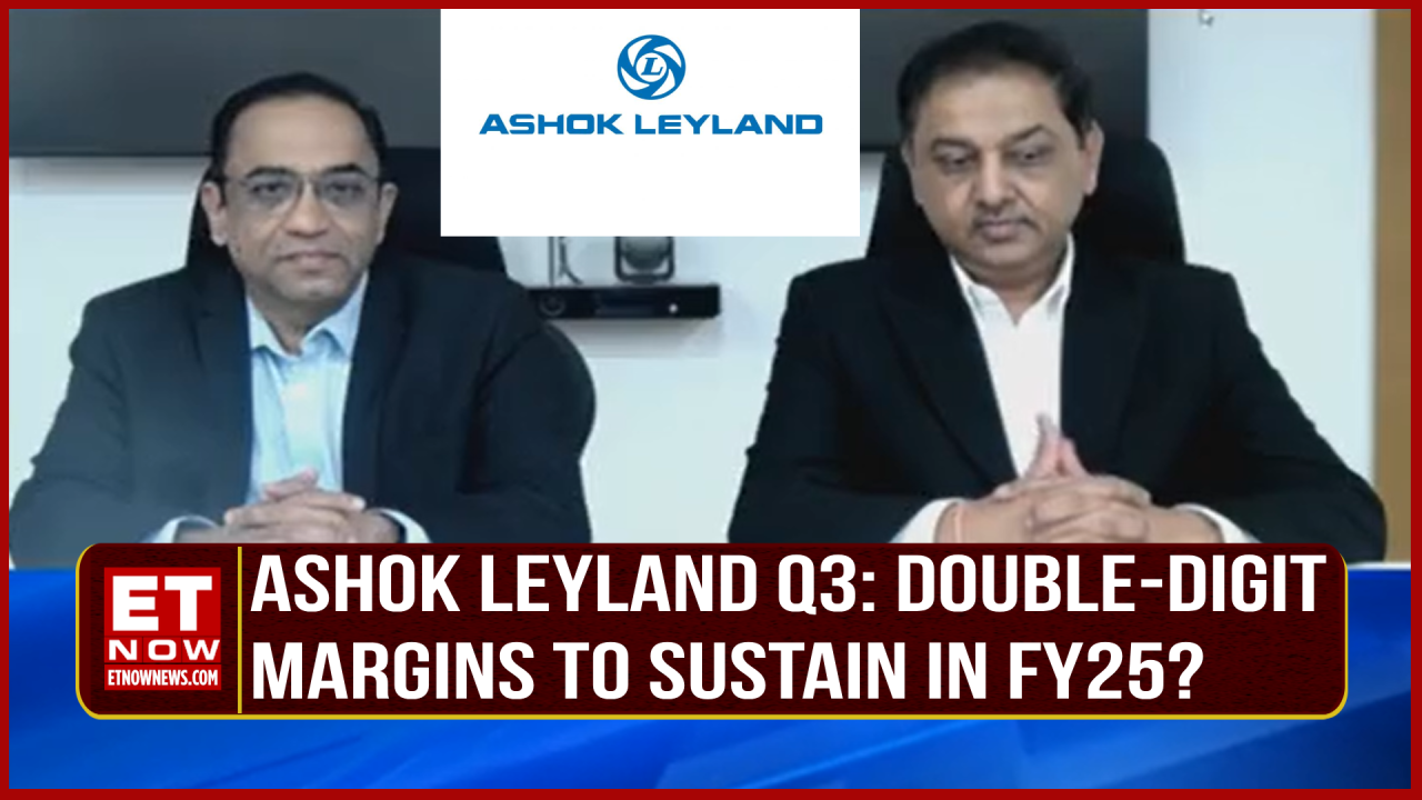 Ashok Leyland Q3 Profit Soars, Margin Expands | Shenu Agarwal & Gopal ...