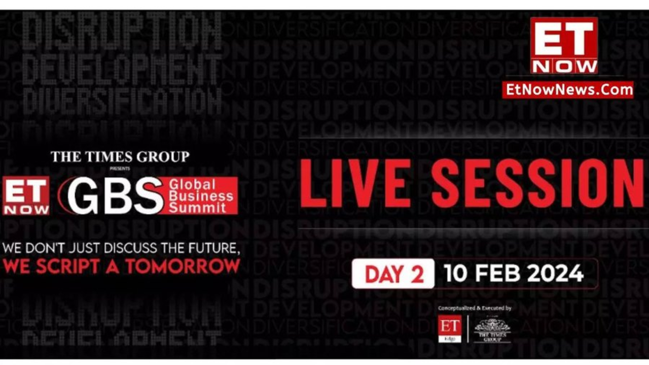 LIVE: ET NOW GLOBAL BUSINESS SUMMIT 2024 - HM Amit Shah, Sadhguru among distinguished guests today