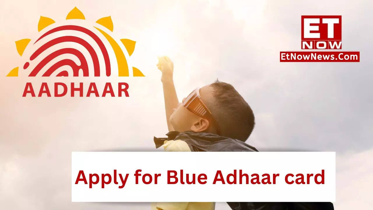 Blue Aadhaar Card? What is it? How to apply online, offline - Step-by ...