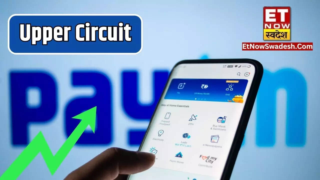 paytm share price today shares hits upper circuit on monday view ...