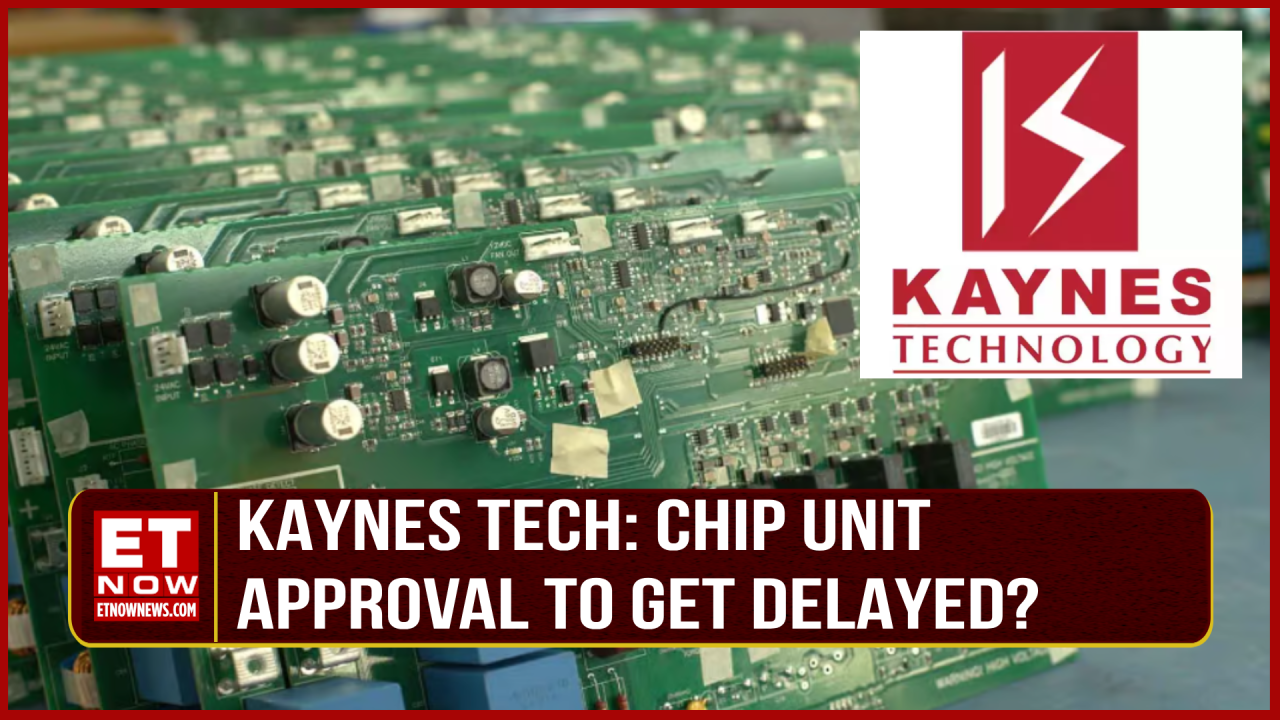 Kaynes Tech Awaits Semiconductor Unit Nod | Jairam Sampath Share Views ...