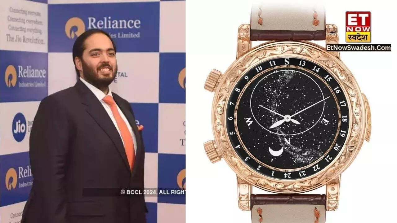 करोड़ों रुपये की घड़ियां, देखें अनंत अंबानी का Ultra Luxury Watch ...