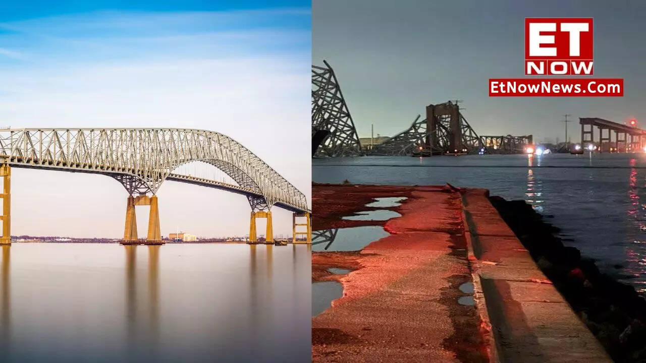 Not water under the bridge, its bridge under the water! Baltimore ...