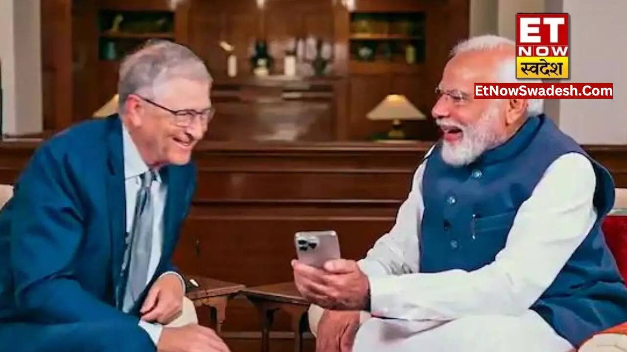 pm narendra modi, bill gates interview from ai to climate change here ...
