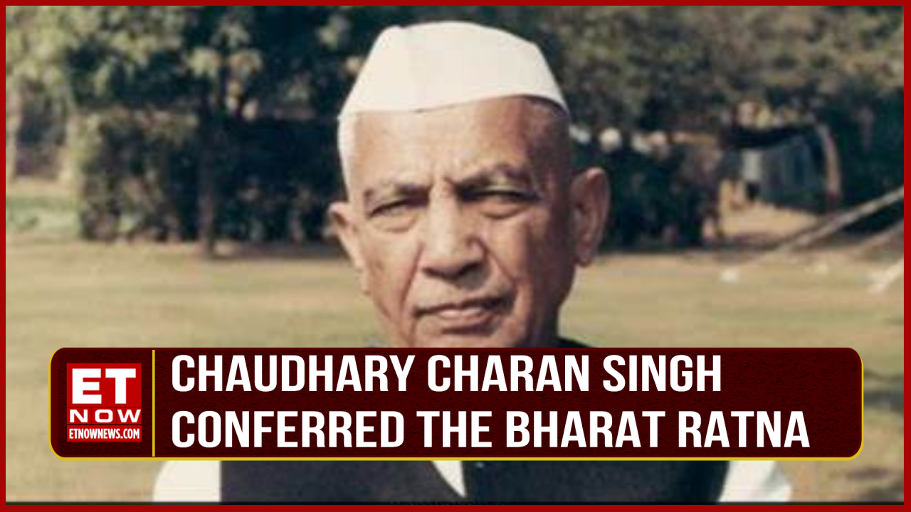 President Droupadi Murmu Confers Bharat Ratna Upon Former PM Chaudhary Charan Singh ...