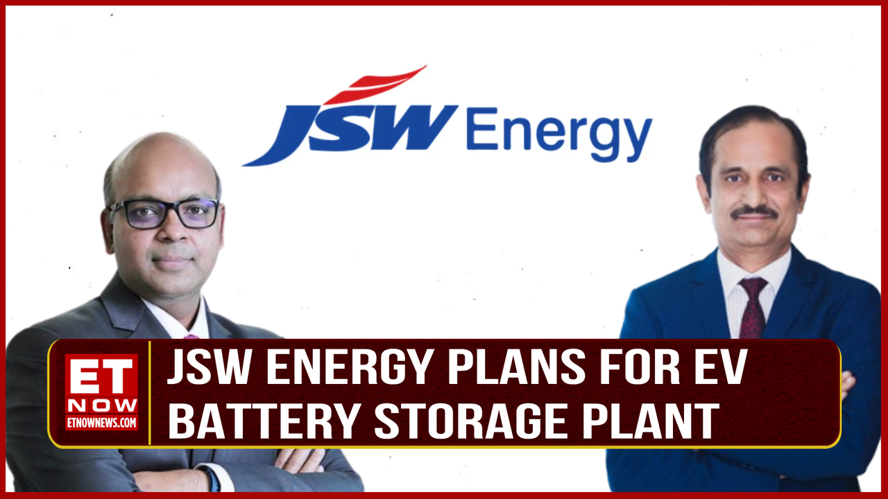JSW Energy: 'It's Time To Get Future Ready'; Accelerating Growth | EV Battery Plant| Sharad ...
