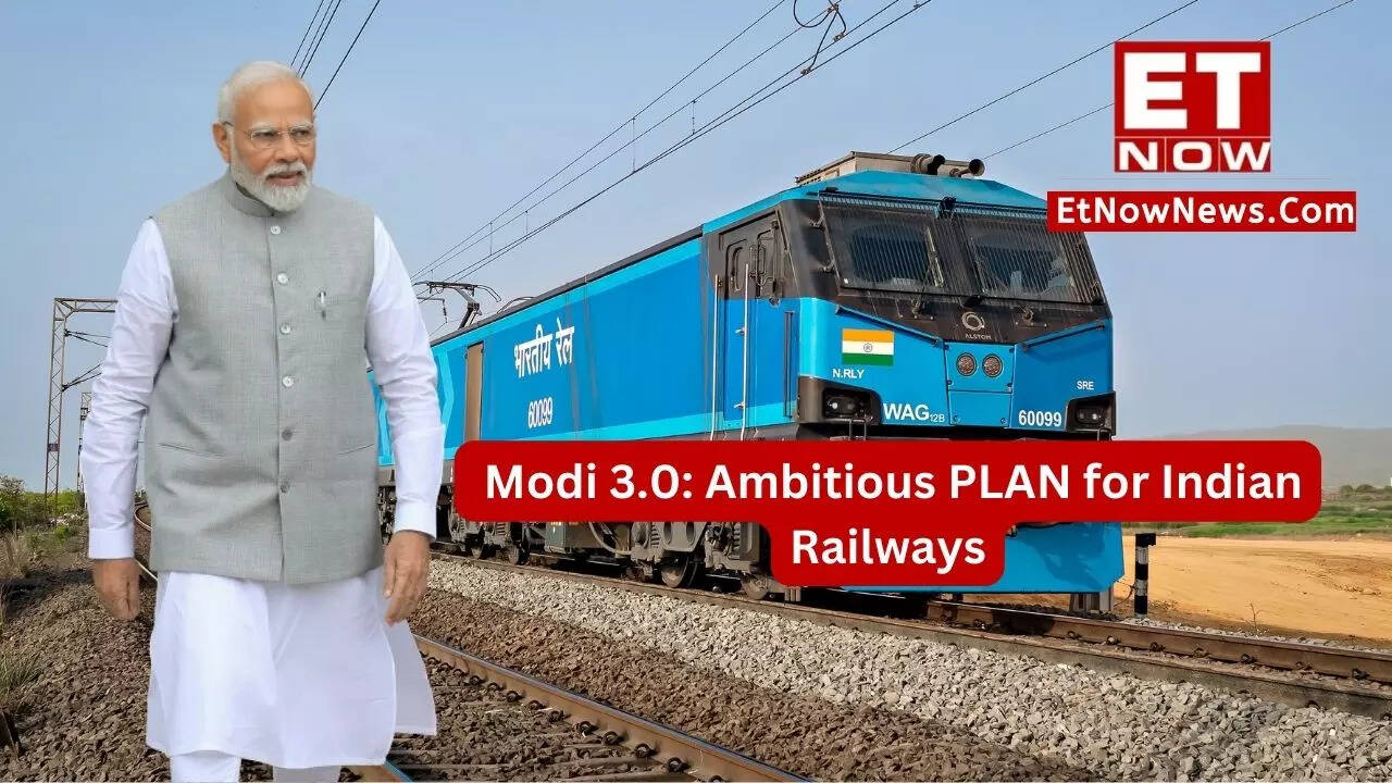 Ambitious PLAN! Modi 3.0 vows to make Indian Railways the world's LARGEST green network ...