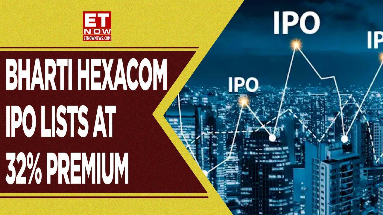 Bharti Hexacom IPO Lists At 32% Premium; Robust Debut On The Cards ...
