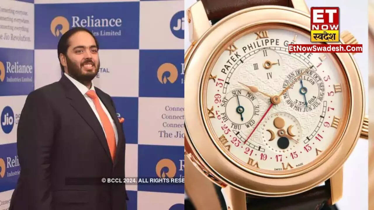 नीलमणि और हीरे जैसे कीमती रत्नों से बनी Anant Ambani की Luxurious Watch ...