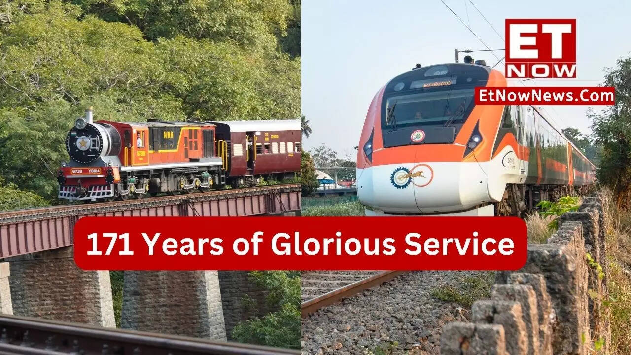Indian Railways: Indian Railways since 1853: 'From Steam Engine to ...