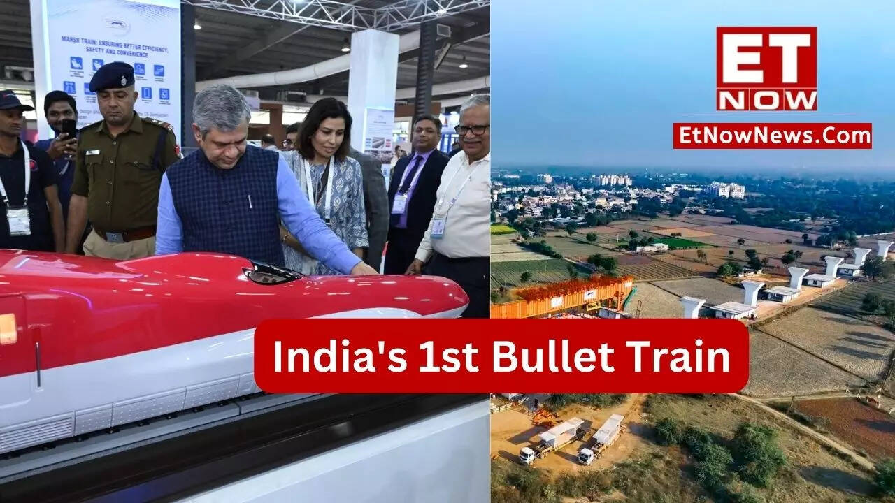 India's 1st Bullet Train: Mumbai-Ahmedabad High Speed Rail Corridor ...