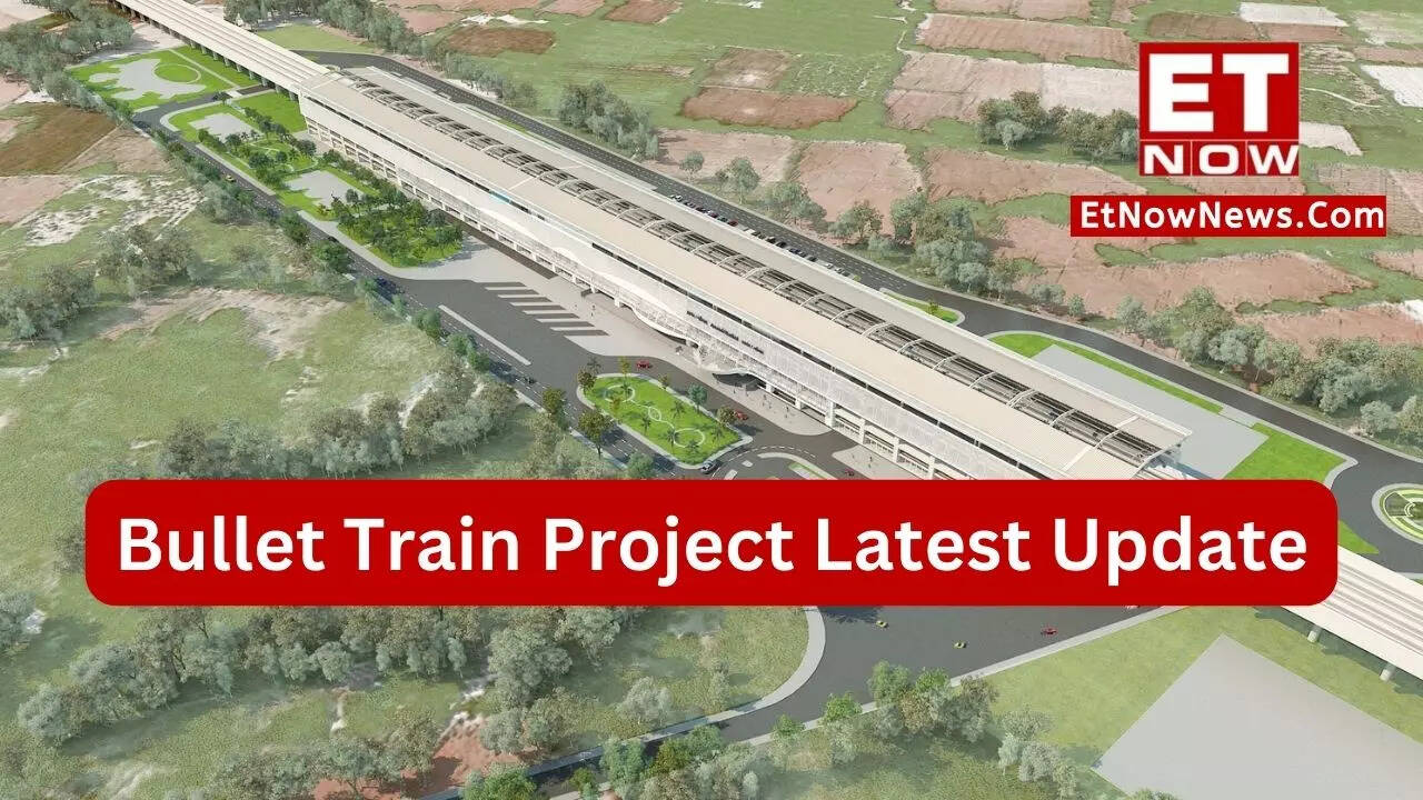 In PHOTOS! How rapidly India’s FIRST EVER Bullet Train Project in is taking shape at Gujarat's ...