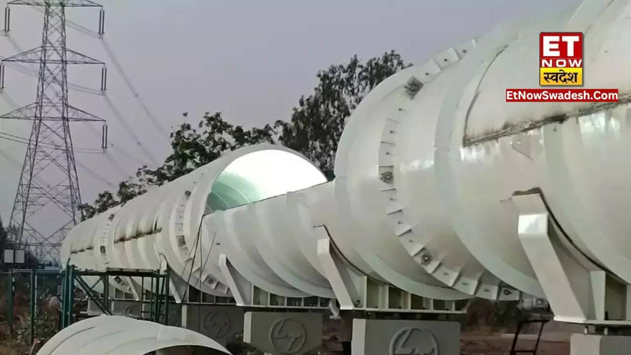 Hyperloop POD Prototype: अद्भुत नजारा! देखें देश की पहली हाइपरलूप की ...