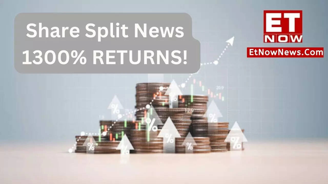 1st-Ever Stock Split announcement by THIS multibagger share - Details | Markets News, ET Now