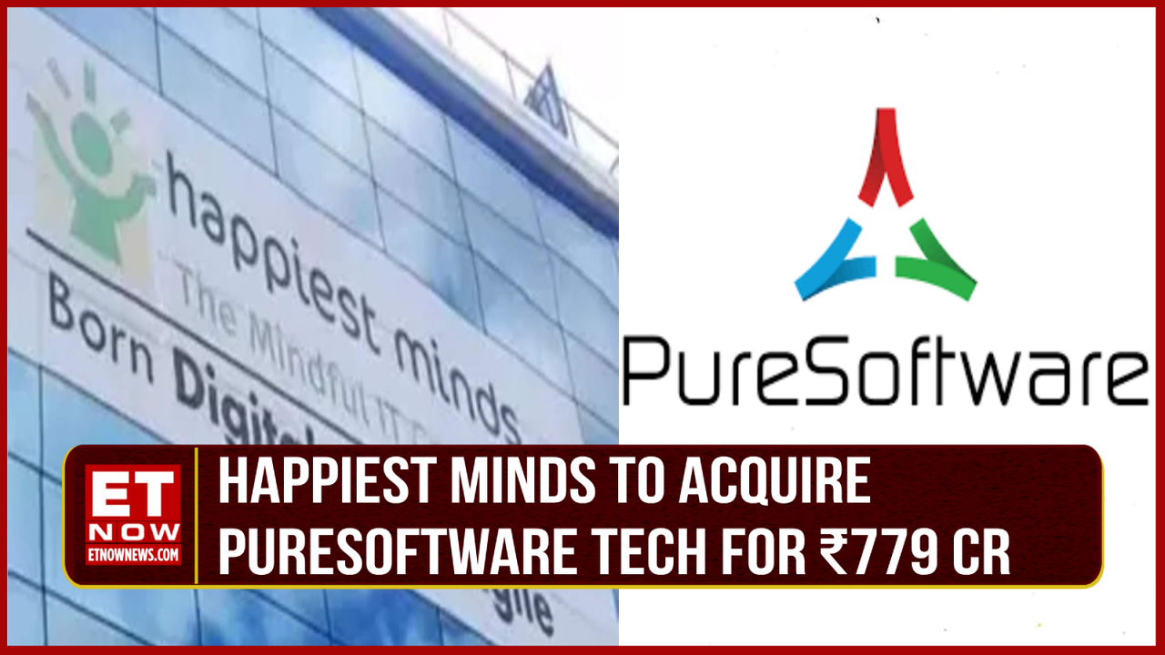 Happiest Minds Aims To Acquire 100% Stake In Puresoftware Tech For Rs.779 Cr | Venkatraman ...