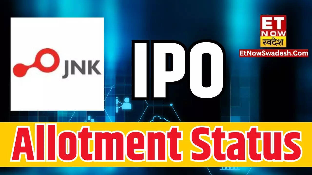 jnk india ipo allotment finalised check status online by pan number on link intime bse | मार्केट ...