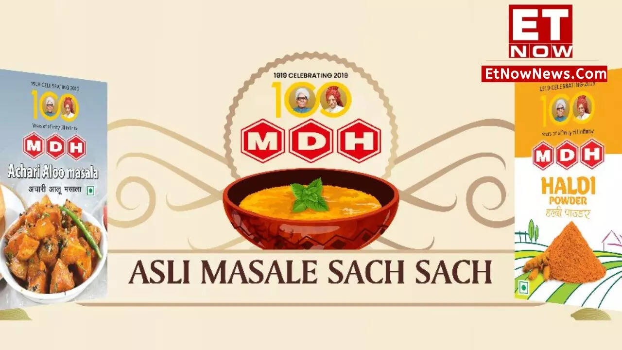 'Asli Masale Sach Sach' stands firm: MDH refutes pesticide claims ...