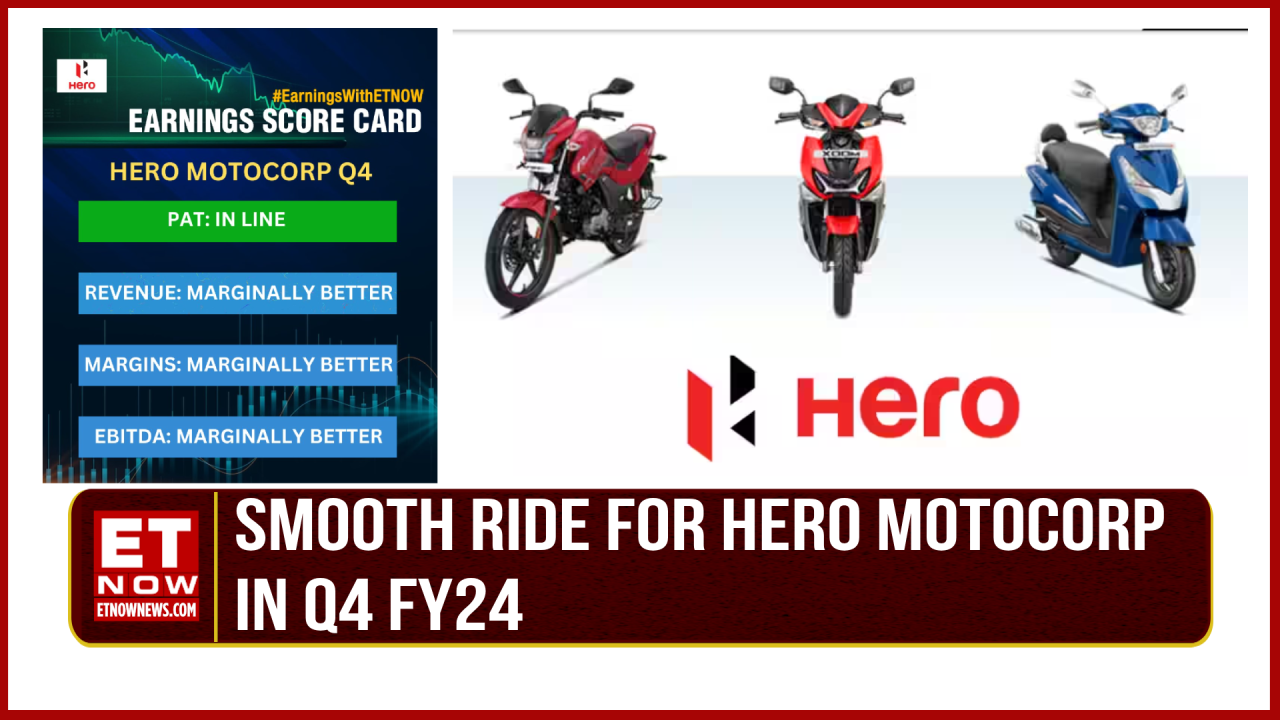 Hero Moto Q4 Results: PAT At ₹1,016 Cr, Revenue At ₹9,519 Cr | Dividend Of ₹40/Share | Videos ...