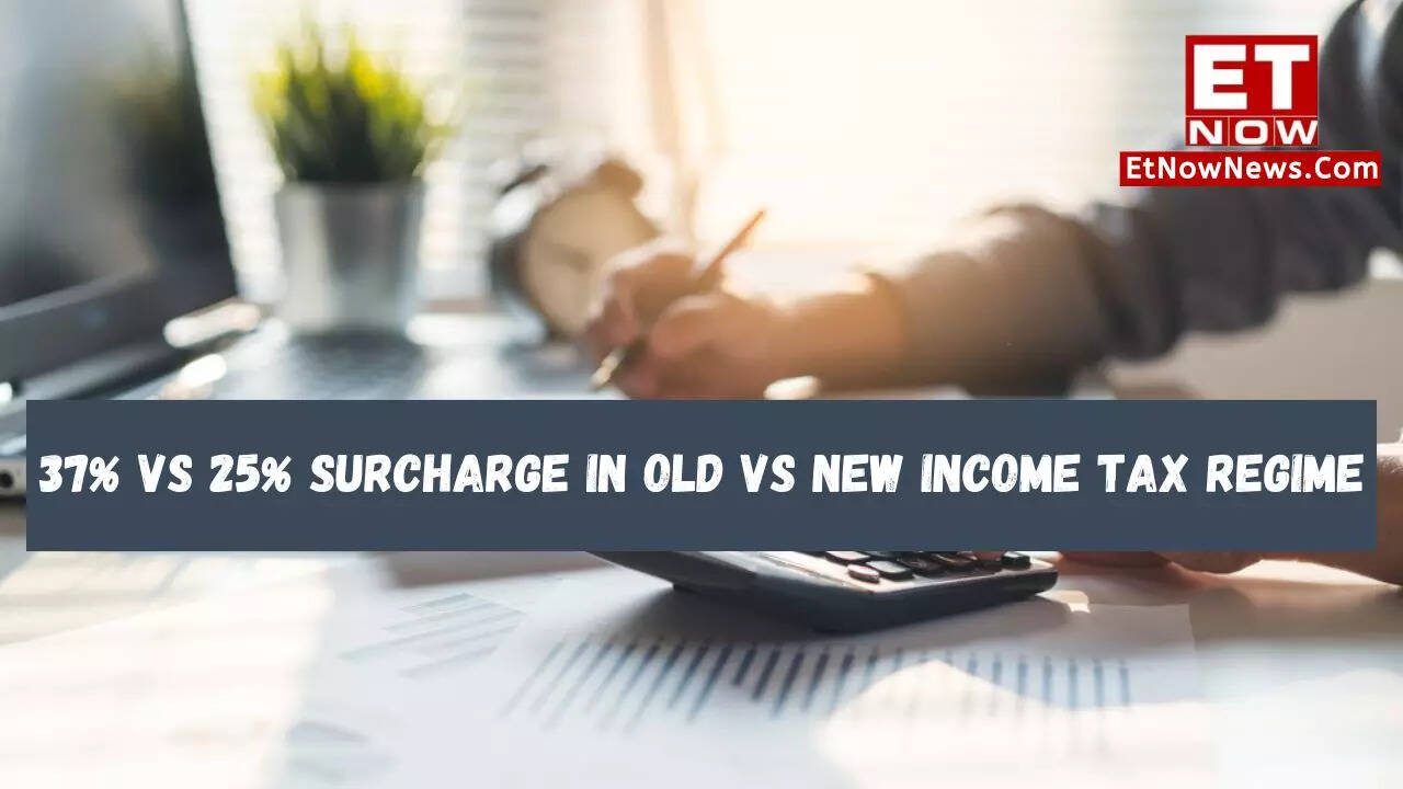 ITR Filing 2024: 37% vs 25% surcharge in old vs new income tax regime ...