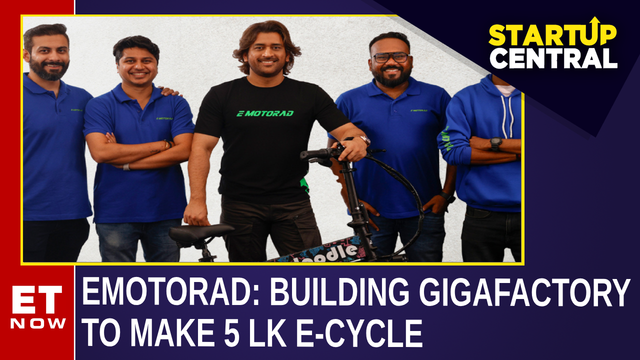 MS Dhoni Backed Emotorad Building South Asia's Biggest Integrated E-Cycle Unit | Kunal Gupta ...
